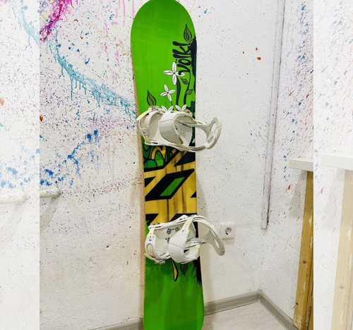 Сноуборд Volkl Bless 148   крепы Burton Citizen