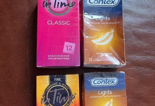 Презервативы contex и in time