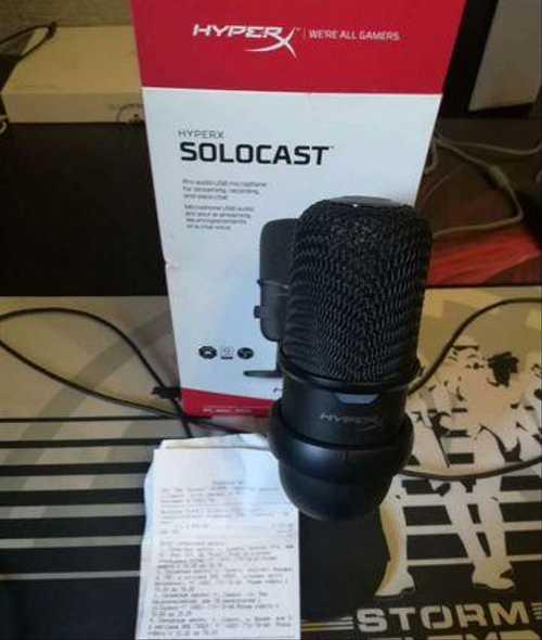 Микрофон hyperx solocast