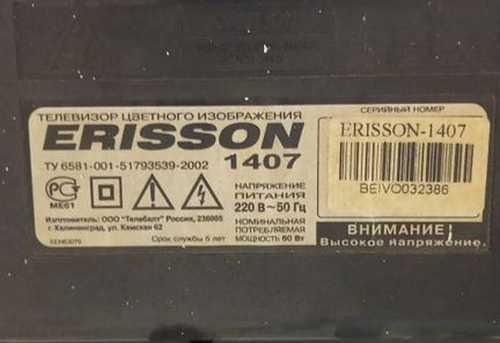 Телевизор Erisson