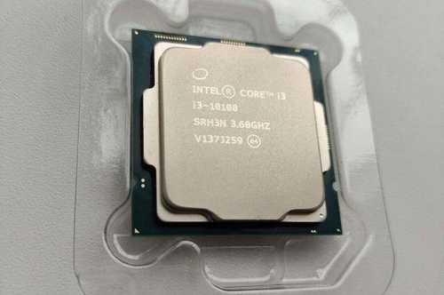 Процессор intel i3-10100 с видеоядром