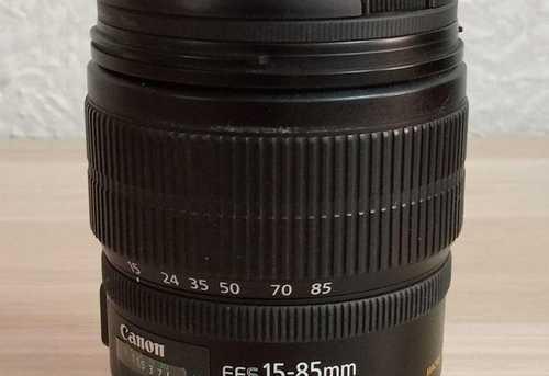 Продам объектив Canon EF-S 15-85mm f/3.5-5.6 IS US