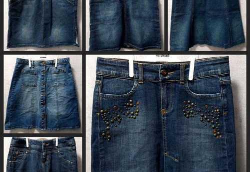 Юбка джинсовая 44 размер