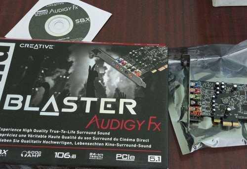 Звуковая карта Sound Blaster Audigy Fx
