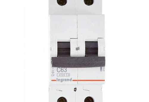 Автоматический выключатель Legrand RX3 (419703) 2P