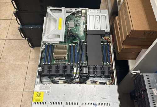 Сервер Supermicro X10DRU-i+ 1U 10SFF