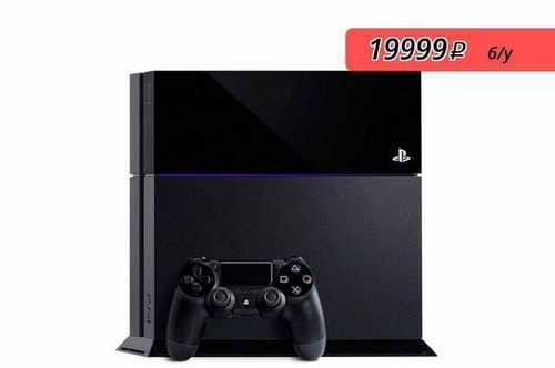 Б/у PlayStation 4 1108A 500Gb Черная (4) Игровая п
