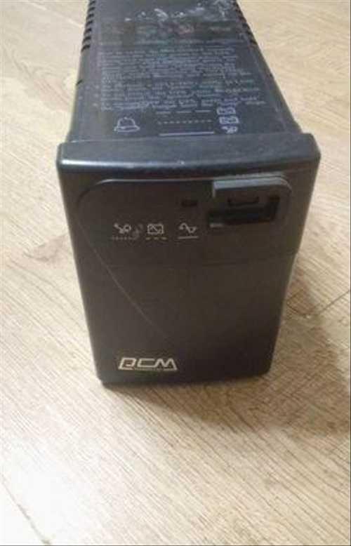 Ибп Powercom PCM RPT-600A 600VA (без акб)