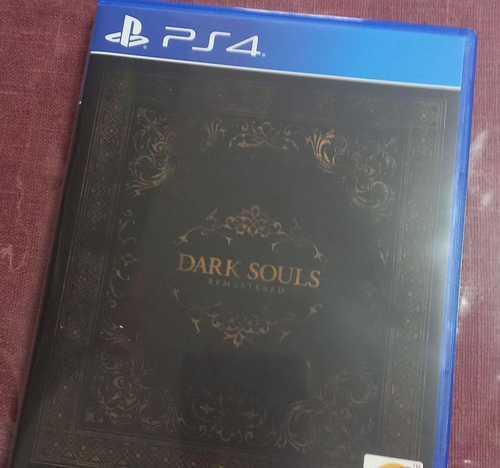 Диски на ps4 Dark Souls Remastered