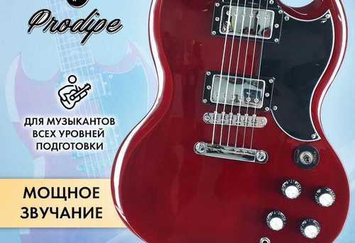 Электрогитара Prodipe GS300 SG Wine Red