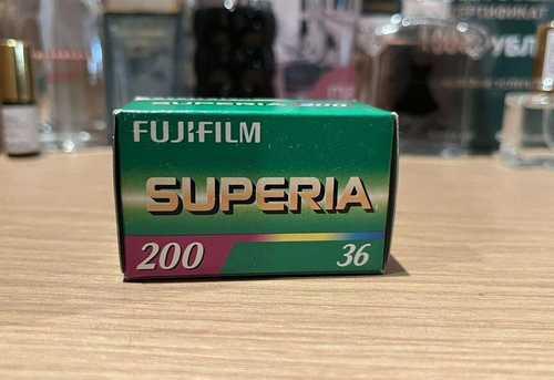 Пленка просроченная fujifilm superia 200 36