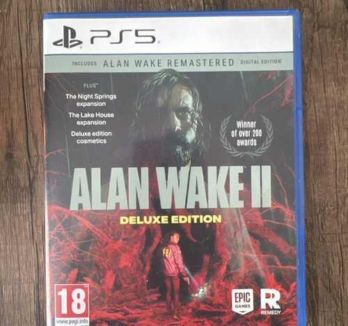 Alan wake 2 ps5 диск