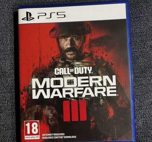 Call of duty modern warfare 3 ps5 диск