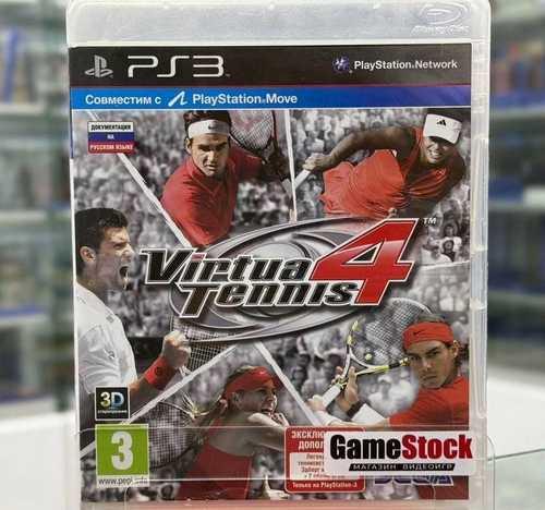 PS3 Virtua Tennis 4 Б/У (Английская версия) bces-00912