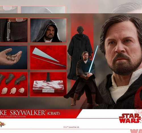 Hot toys Luke Skywalker Crait