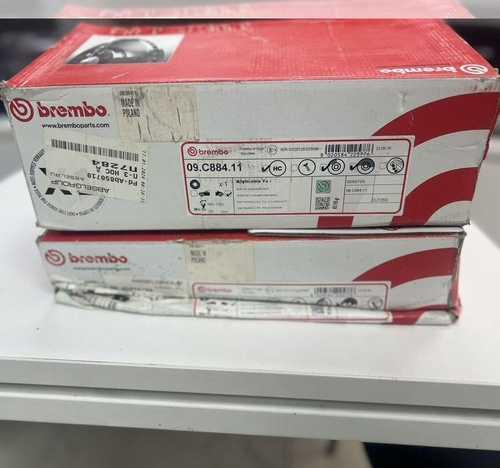 Тормозные диски brembo 09c88411