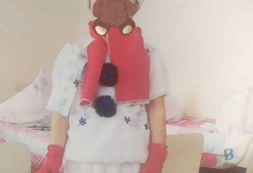 Детский карнавальный костюм. Снеговик