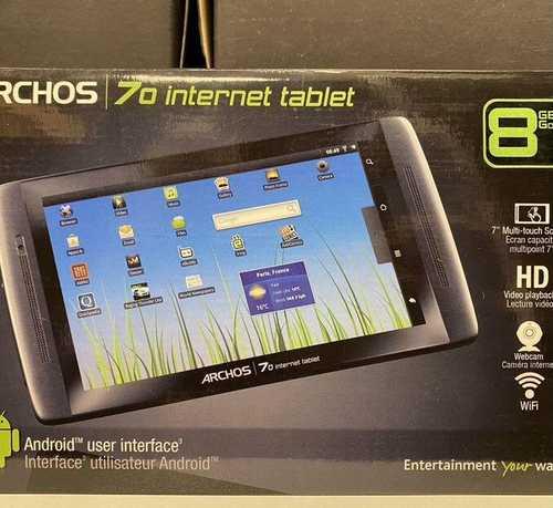 Планшет Archos 70 internet tablet, 8Gb