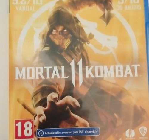 Mortal kombat 11 ps4 диск