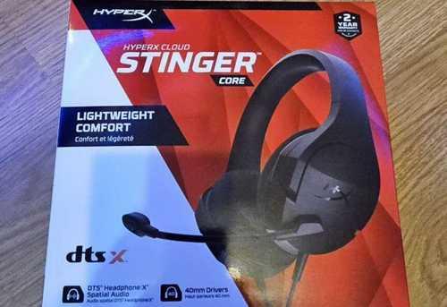 Новые наушники HyperX Stinger