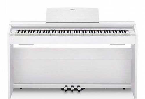 Цифровое фортепиано Casio privia PX-870WE белый