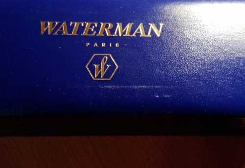 Перьевая ручка waterman с золотым пером