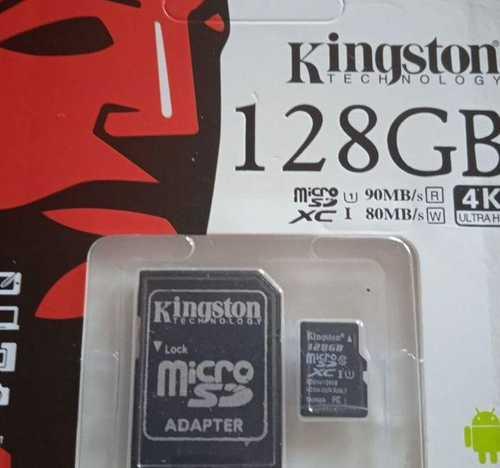 Карта памяти microsd 128GB