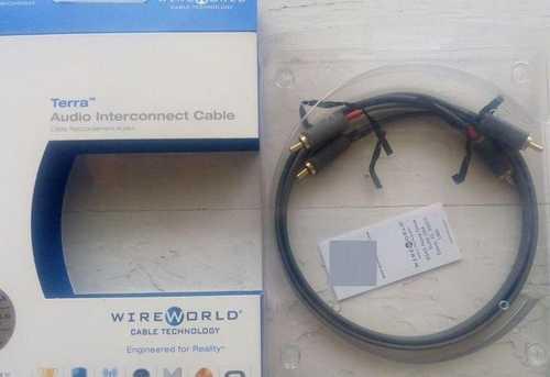 Межблочный аудио кабельWire World Terra 1m