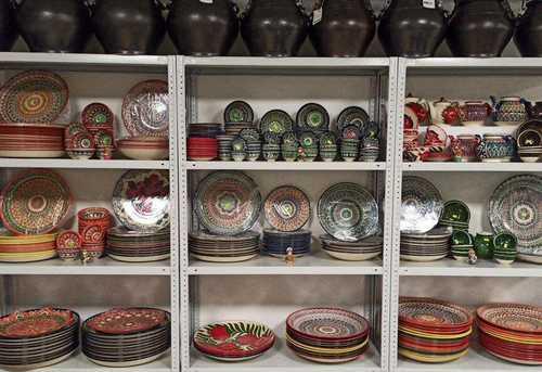 Узбекская посуда, казаны