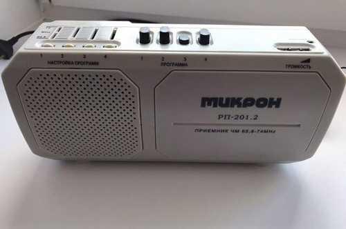 Радиоприемник новый Микрон рп-201.2
