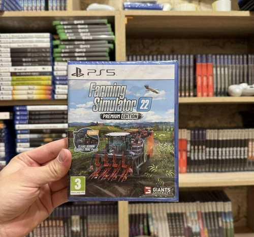 Farming simulator 22 premium edition ps5 новый