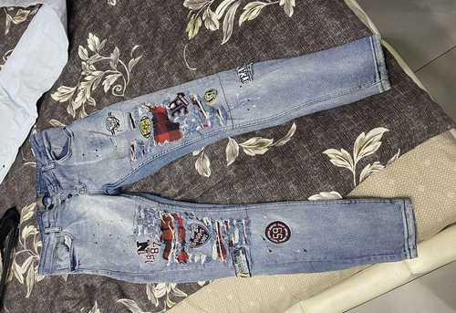 Брюки джинсы мужские разные
