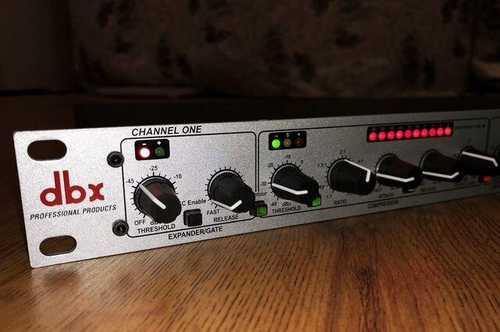 DBX 166XS 2х канальный Компрессор, Лимитер, Гейт