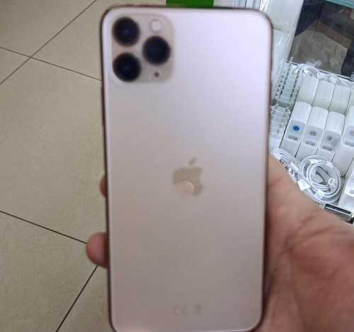 Корпус iPhone 11 pro Max золотой