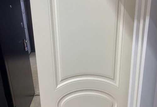 Дверь межкомнатная белая