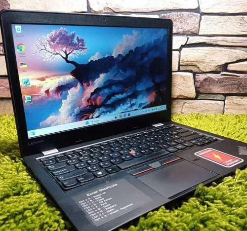 13" iPS Мощный Thinkpad Core i5-6200 8Gb 256Gb SDD