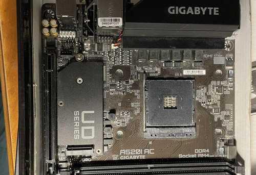 Mini itx gigabyte a520i ac материнская плата