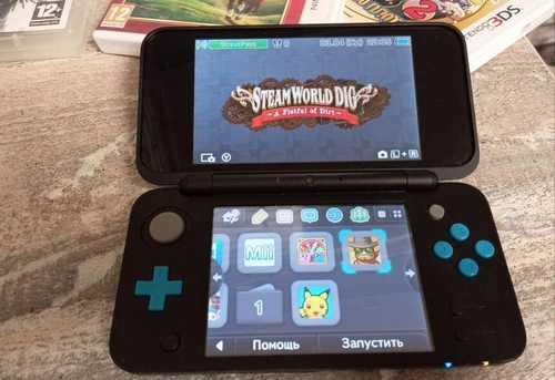 New nintendo 2ds XL с играми