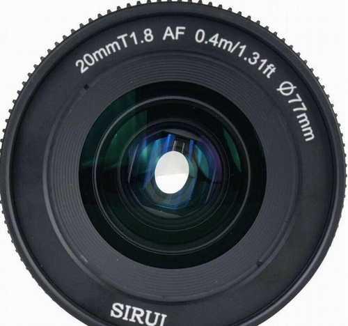 Sirui 20mm T1.8 1.33x S35 AF Anamorphic E-mount