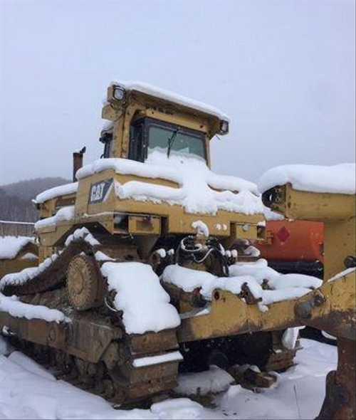 Разбор бульдозера CAT D9R
