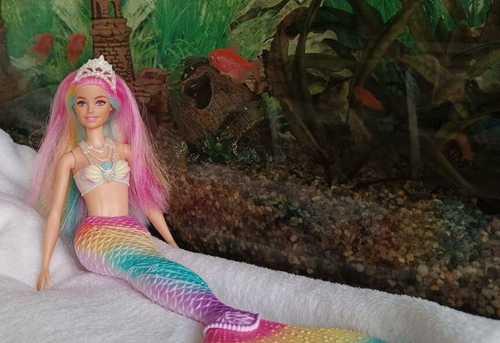 Барби русалка dreamtopia меняет цвет
