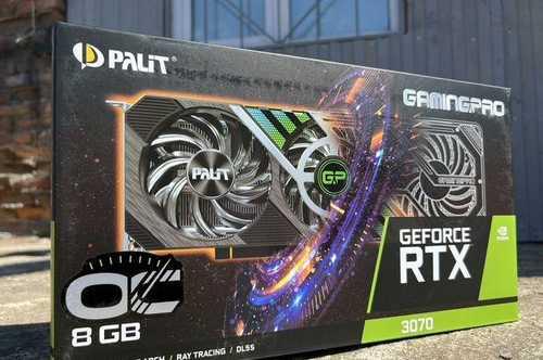 Palit geforce RTX 3070 gamingpro OC 8GB, рст