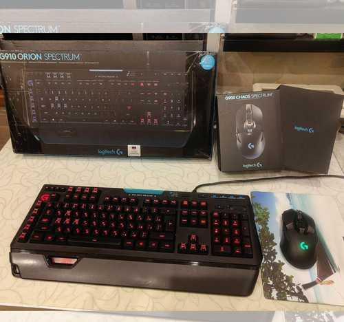 Игровая механическая клавиатура Logitech G910