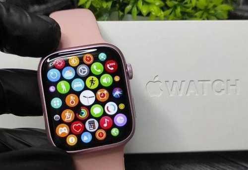Apple watch 8 (Оригинальная коробка, Розовые)