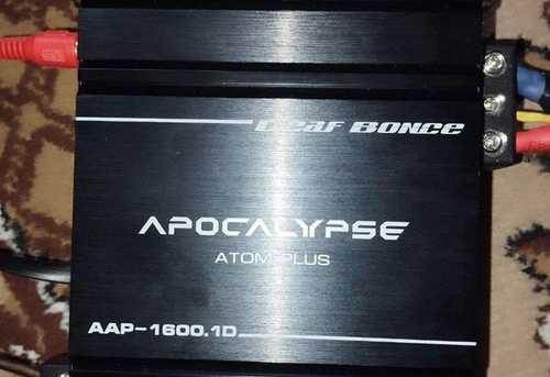 Усилитель моноблок apocalypse atomplus aap-1600.1D