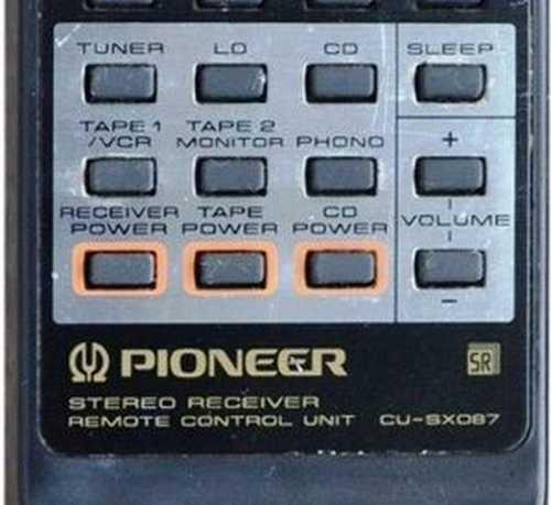 Пульт аналог Pioneer AXD1397, CU-SX087