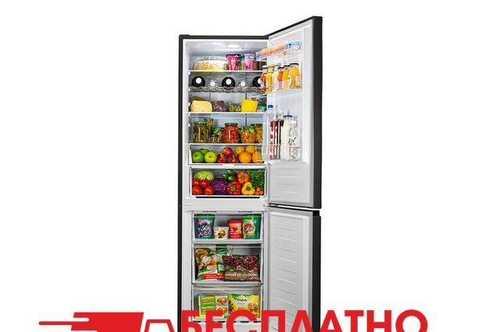 Отдельностоящий холодильник LEX RFS 203 NF Black