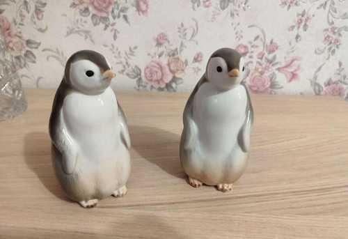 Фарфоровые статуэтки пингвин лфз