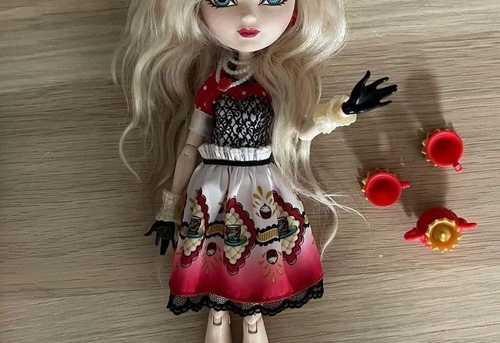 Кукла Ever after high Эпл Вайт Чайная вечеринка