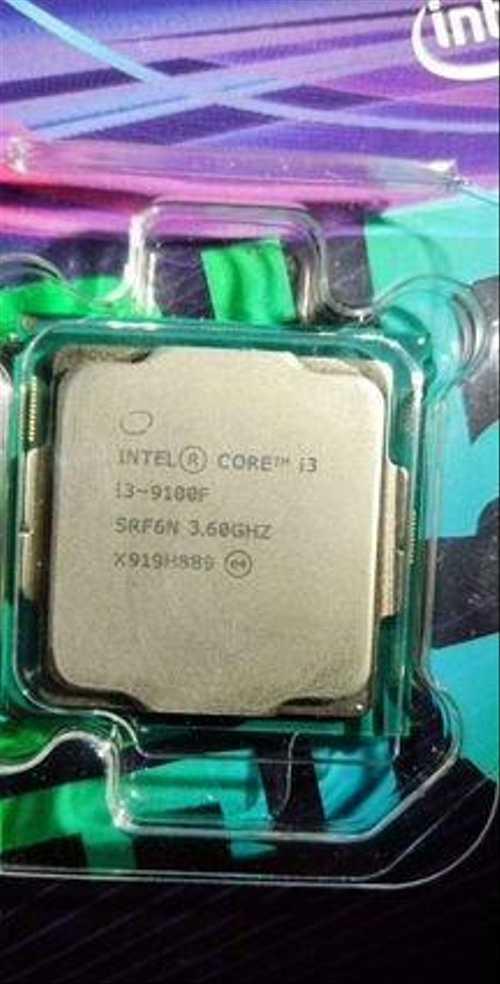 Процессор Intel Core i3-9100F BOX